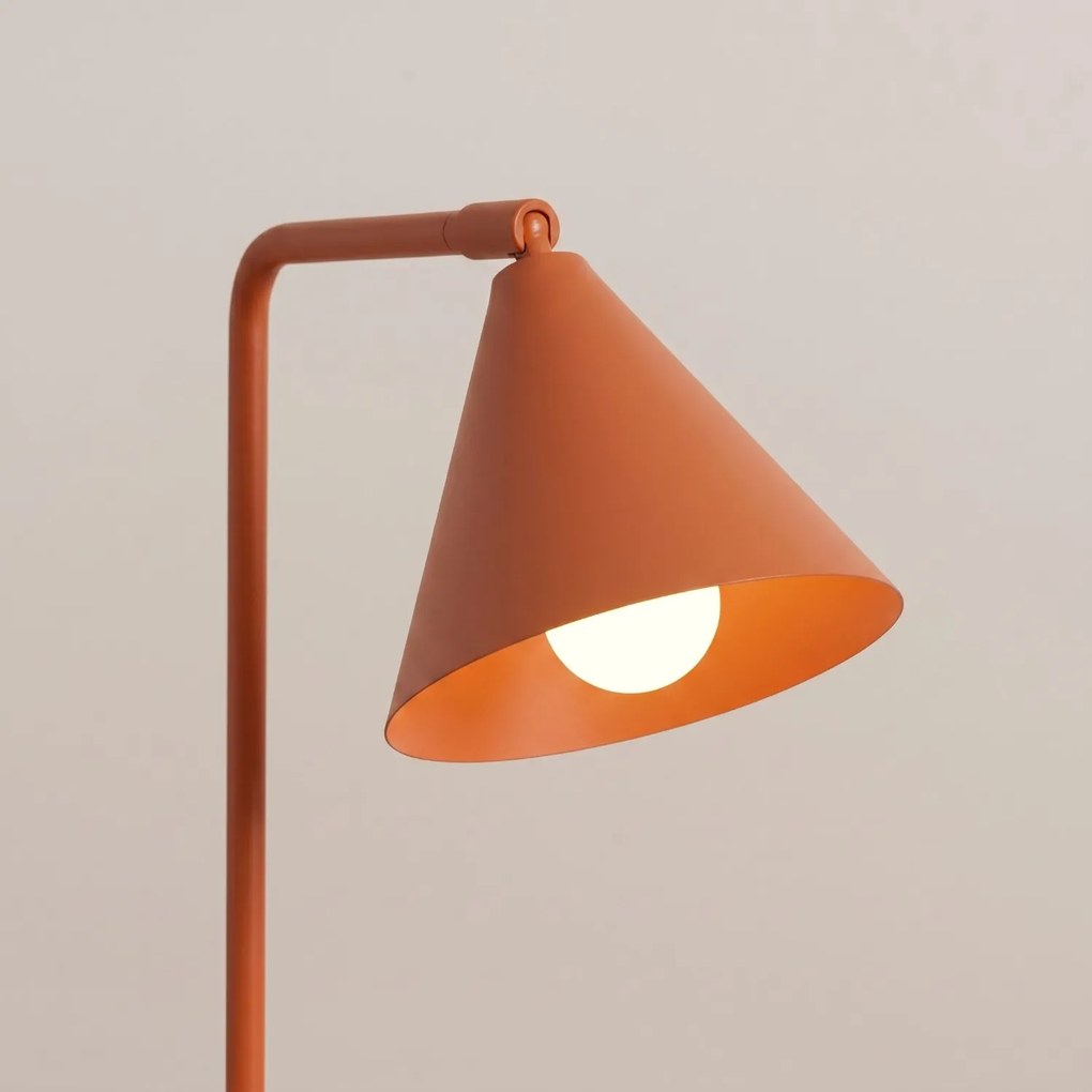 Sollux Lighting Stolní lampa NOX okrově červená
