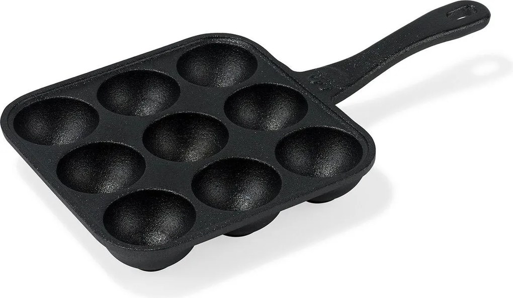 Holm Litinová pánev na lívanečky (9 otvorů)