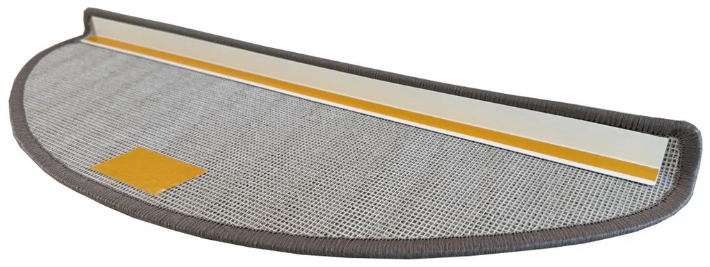 Vopi Nášlapy na schody Laguna béžová půlkruh, samolepící - 24x65 půlkruh (rozměr včetně ohybu)