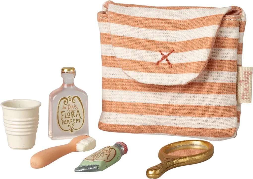 Beauty taštička s doplňky pro myšky Maileg Coral Maileg