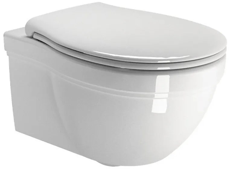 GSI GSI CLASSIC závěsná WC mísa, 37x55 cm, bílá ExtraGlaze