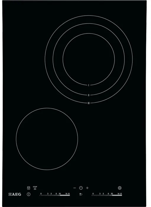 AEG Mastery HC452021EB Domino elektrická varná deska, černá, šířka 36 cm