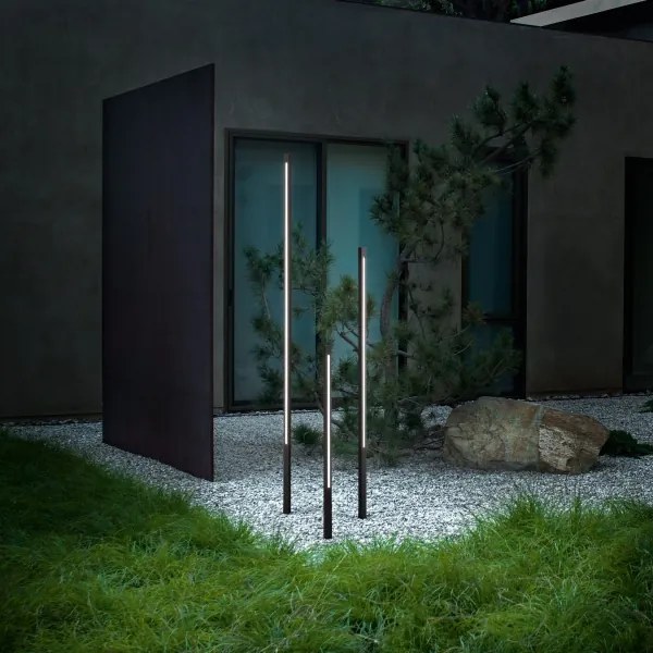 Ideal Lux - LED Venkovní lampa JEDI LED/25W/230V 160 cm CRI 90 IP65 antracit