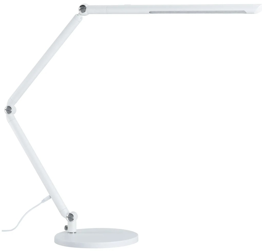 Paulmann 78911 FlexBar bílá LED stolní lampa, 10,6W LED, 3000-6500K výška 67cm
