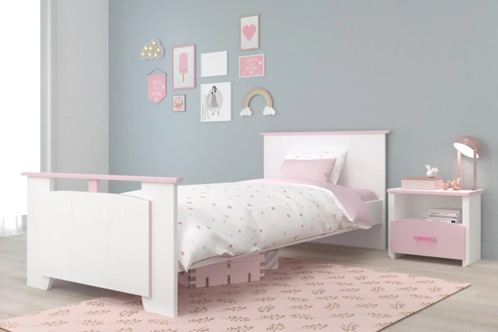 Aldo Dětská postel Biotiful pink