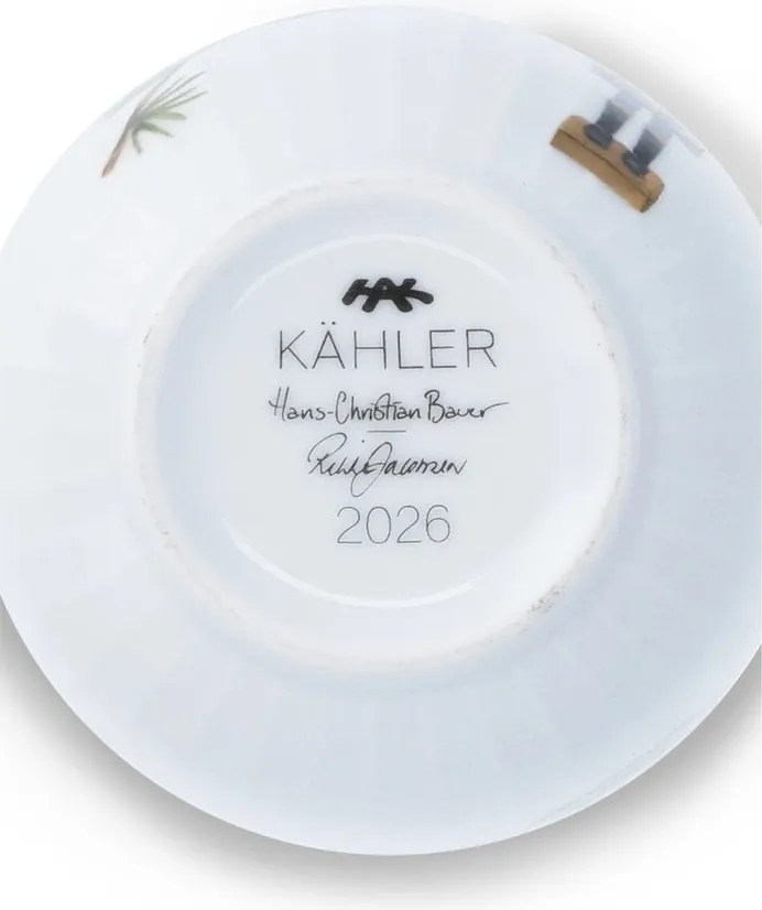 Bílý porcelánový hrnek s vánočním motivem 330 ml Hammershøi Christmas – Kähler Design