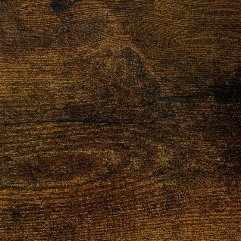 Stojan na květiny 4-patrový kovový, tmavé dřevo 845-763V00RB