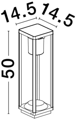Venkovní solární lampa Loveto