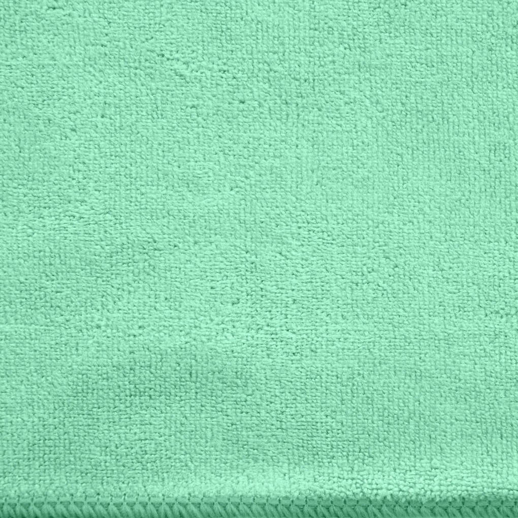 RYCHLESCHNOUCÍ RUČNÍK Z MIKROVLÁKNA AMY7 30X30 CM SVĚTLETYRKYSOVÁ