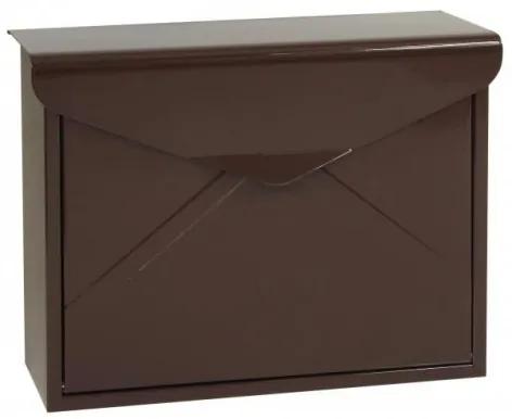 Poštovní schránka RICHTER BK57 Z (HNĚDÁ) - Ocel hnědá