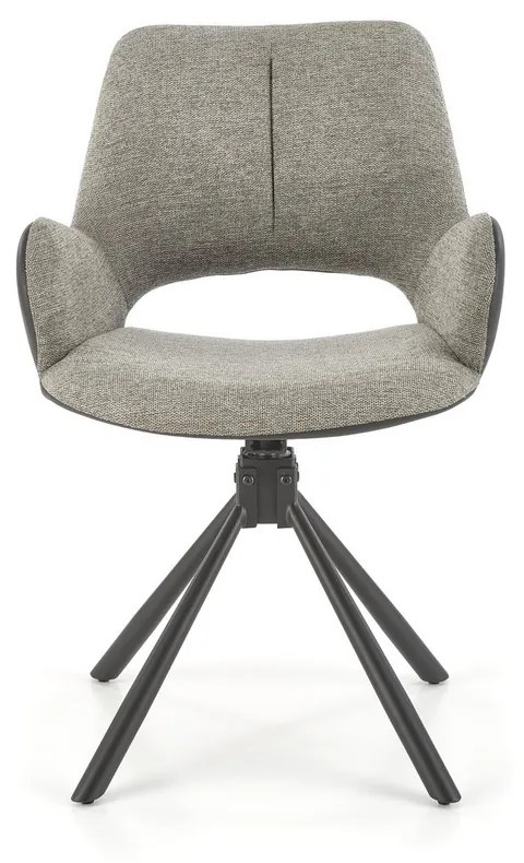 Jídelní židle Lynch, šedá / černá