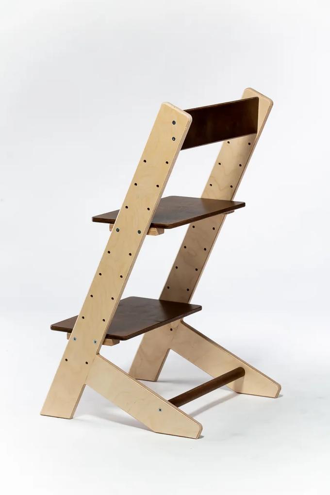 Lucas Wood Style rostoucí židle EASY LINE -  ořech