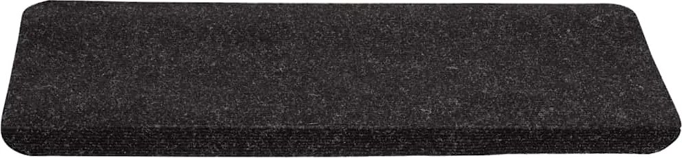Samolepicí rohože na schody 30 ks Antracit 65x24,5x3,5 cm 3365903