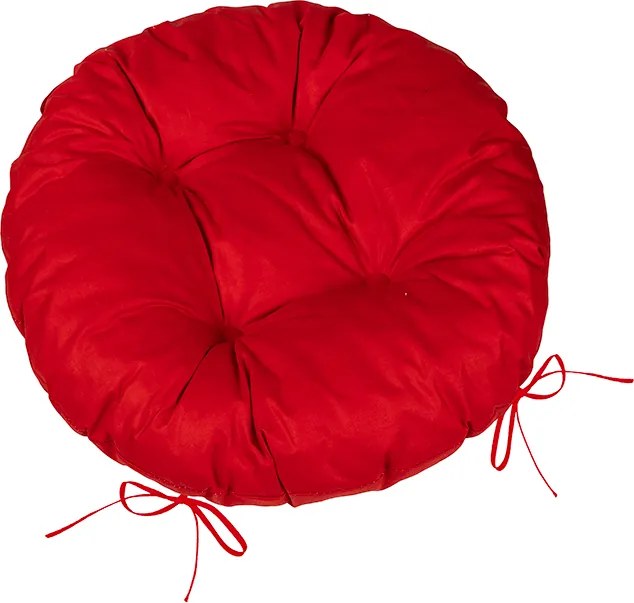 Bellatex Sedák Adéla prošívaný kulatý Červená 40 cm, (průměr)
