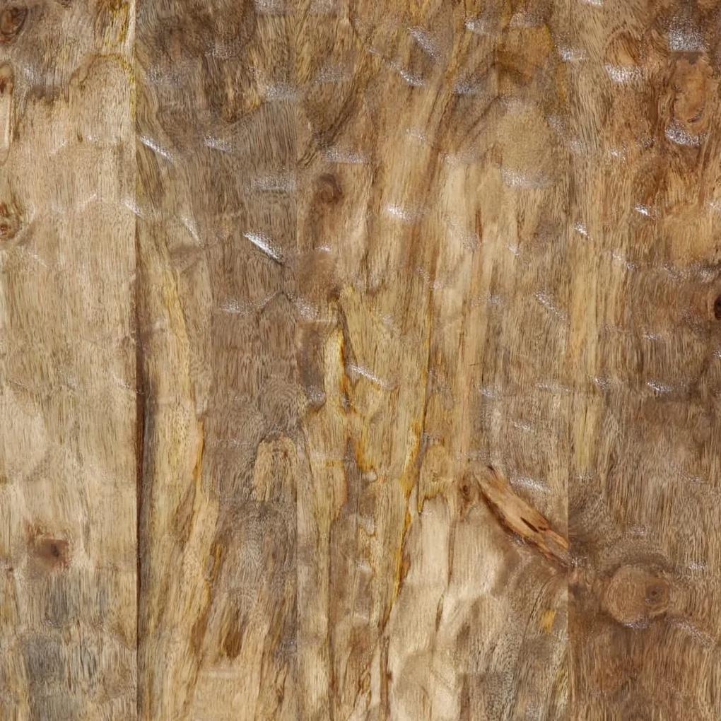 Odkládací skříňka 90 x 33 x 75 cm masivní mangovníkové dřevo