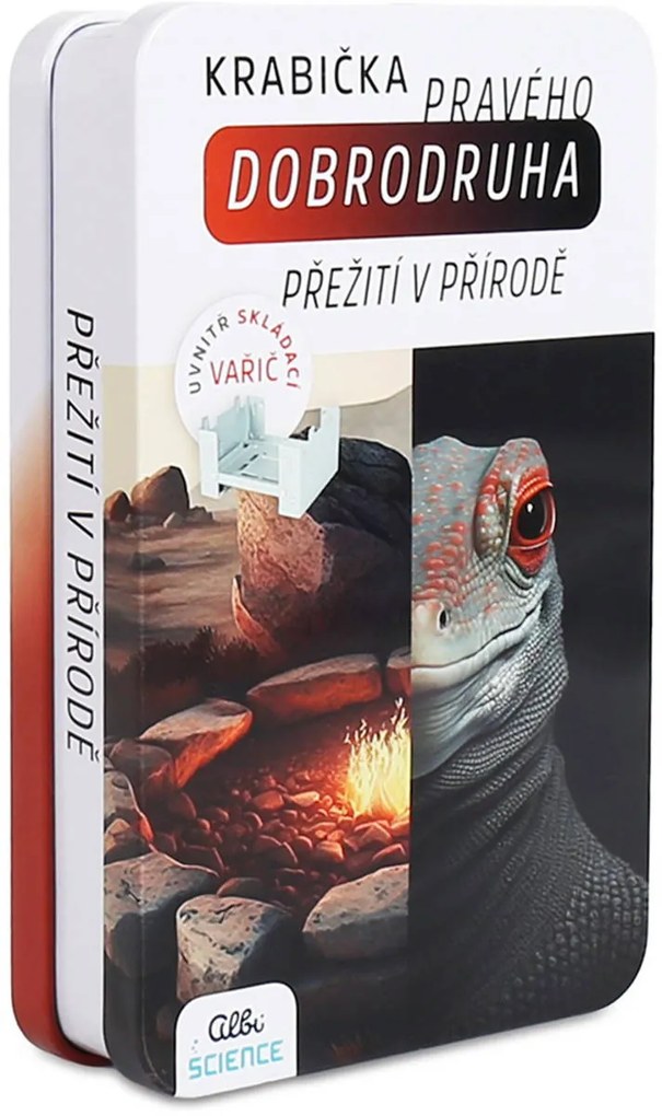 ALBI Science Krabička pravého dobrodruha Přežití v přírodě alt9p
