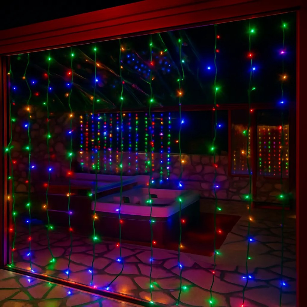 Vánoční světýlka vnitřní multicolor 500 LED