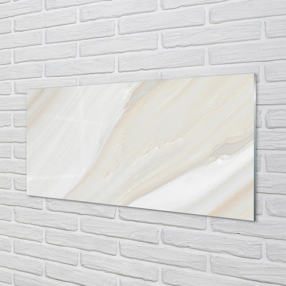 Skleněný panel Marble kamenná zeď 100x50 cm