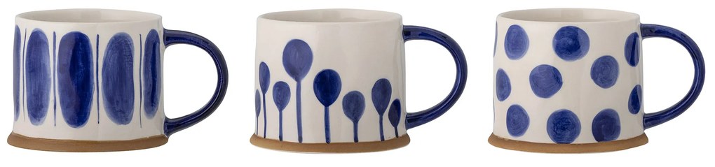 BLOOMINGVILLE Set 3 hrnků LINORA 480 ml 82055877