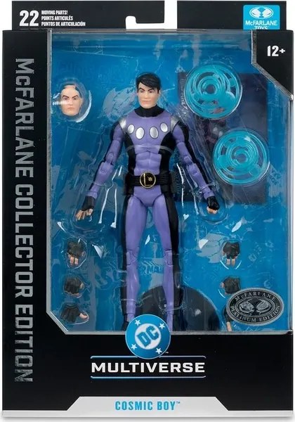 Figurka DC McFarlane Collector Edition WV13 – #51 Cosmic Boy (Final Crisis) 18 cm [Chase]