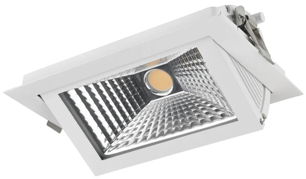 Indeluz 759A-L3342B-01 zapuštěné stropní LED svítidlo Sinope, bílé, 42W, 4000K, 23cm