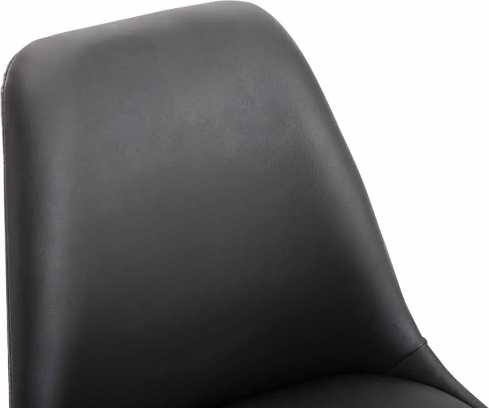 Židle Maverick B umělá kůže – černá