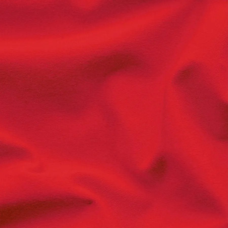 Jersey prostěradlo na jednolůžko - 90 x 200 cm - červené