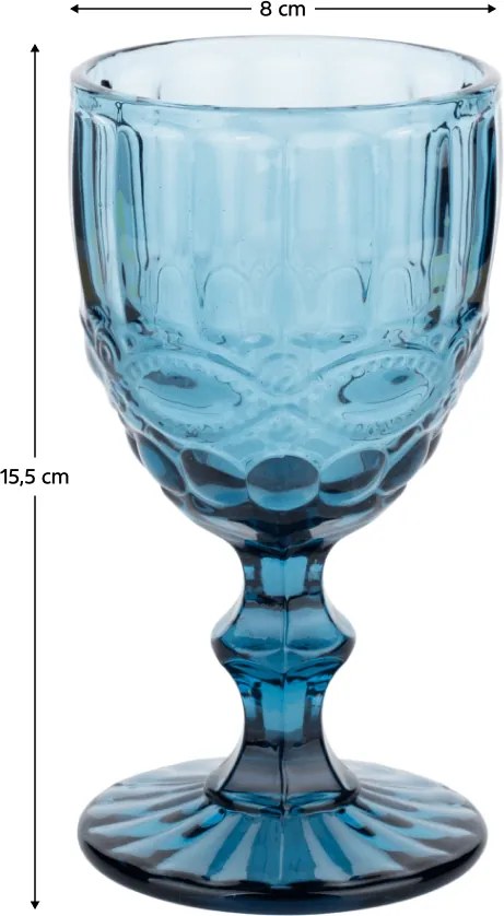 Set 4 sklenic na víno, 240ml, SAVOY TYP 3