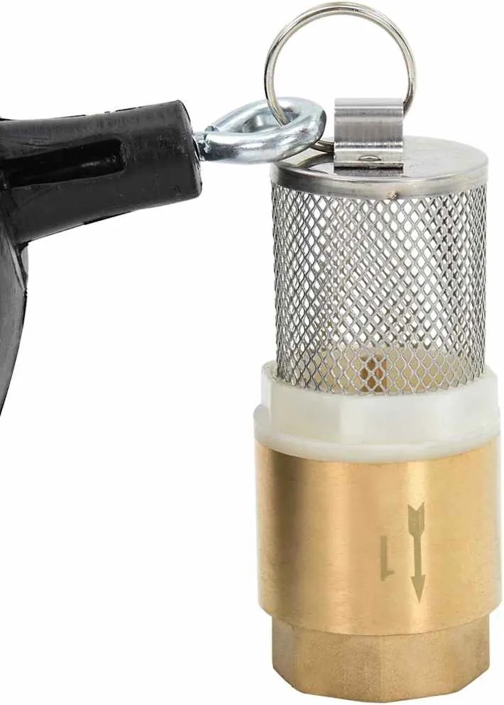 Sací hadice s mosaznými konektory zelená 1,1" 7 m PVC 151045