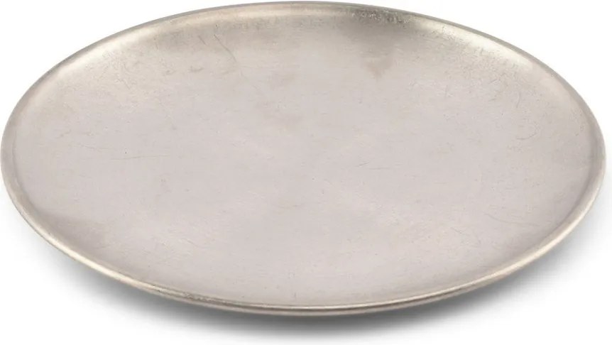 Dezertní kovový talíř ve stříbrné barvě ø 17 cm Serve – BonBistro