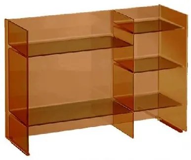Laufen Kartell - Policový regál, 75x26x53 cm, jantar H3893310810001