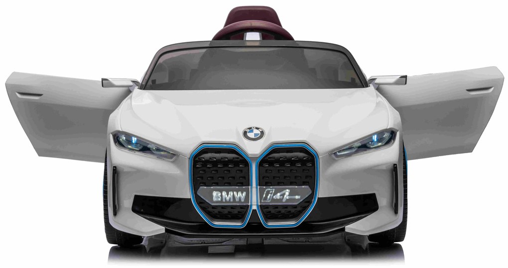 Elektrické autíčko BMW i4 bílé