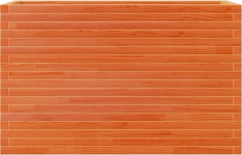 Zahradní truhlík voskově hnědý 110x40x68,5 cm masivní borovice 3282496