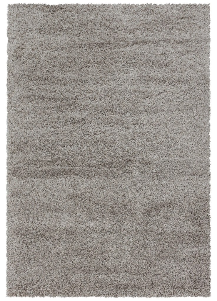 Ayyildiz Kusový koberec FLUFFY 3500, Béžová Rozměr koberce: 80 x 150 cm