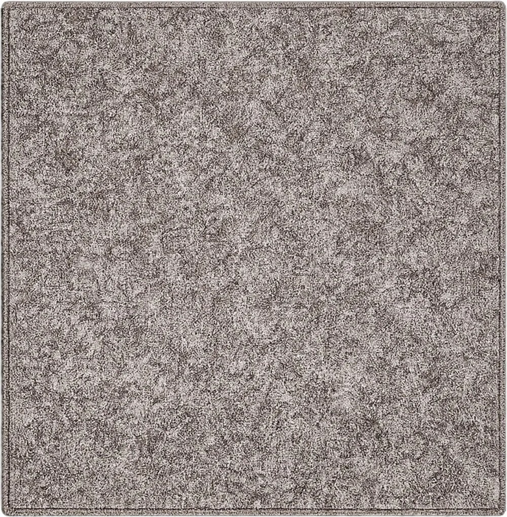 Vopi, Kusový koberec Madrid hnědý čtverec, 250x250, hnědá, chodba / předsíň