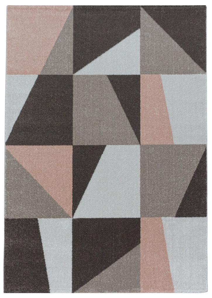 Ayyildiz Kusový koberec EFOR 3716, Růžová Rozměr koberce: 80 x 250 cm
