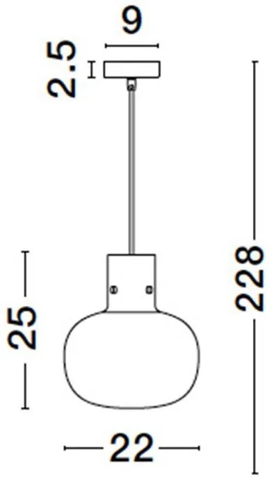 Nova Luce Závěsné svítidlo CINZIA čiré sklo bílá kabel mosazný zlatý kov E27 1x12W