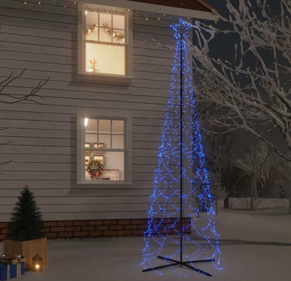 vidaXL Vánoční stromek kužel 500 ch LED diod 100 x 300 cm [343508] Barva: Studená bílá