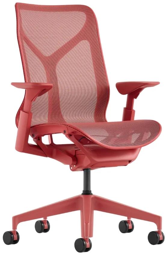 OnaDnes -20% Červená kancelářská židle Herman Miller Cosm M
