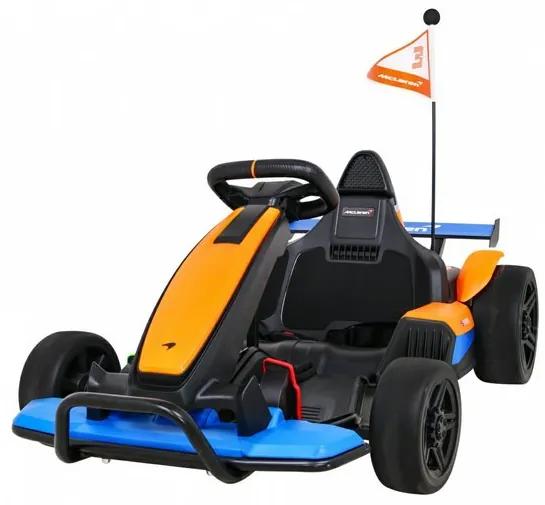 Dětská elektrická formule McLaren Drift Oranžová