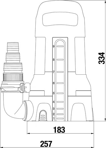 Ponorné čerpadlo Gardena 17000 Aquasensor 230V 9036-20