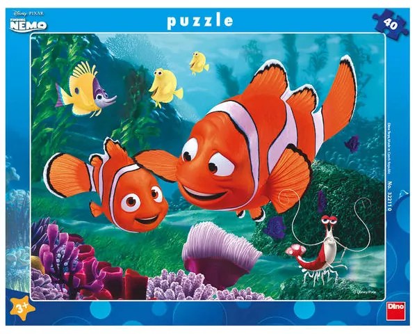 Dino Puzzle Nemo v bezpečí 40 dílků