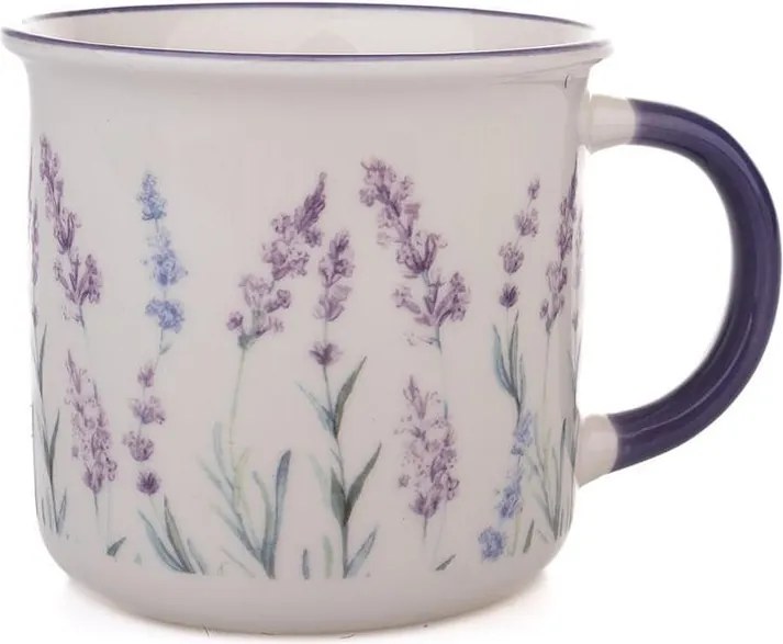 Porcelánový hrnek LEVANDULE 440 ml