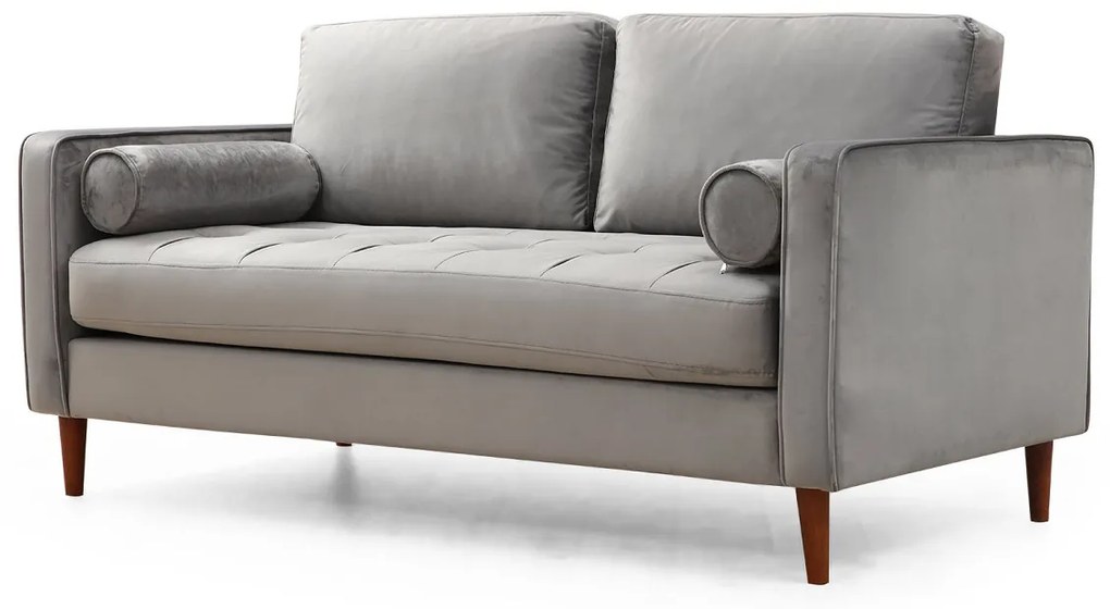 Designová sedačka Jarmaine 175 cm světle šedá