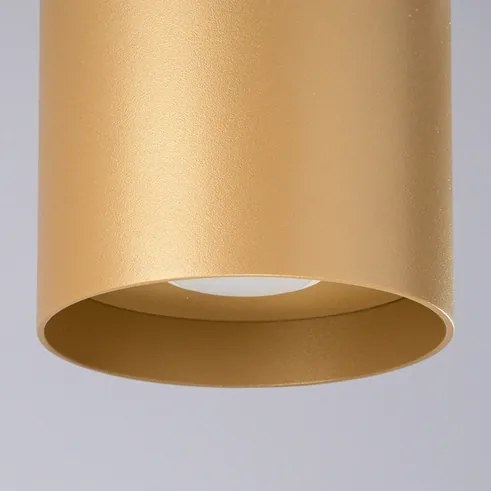 Stropní svítidlo SOLLUX MIKA zlaté GU10 1x10W bez žárovky SL.1283