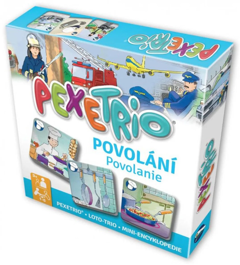 EFKO Hra Pexetrio Povolání 36 dílků *SPOLEČENSKÉ HRY* ef8811