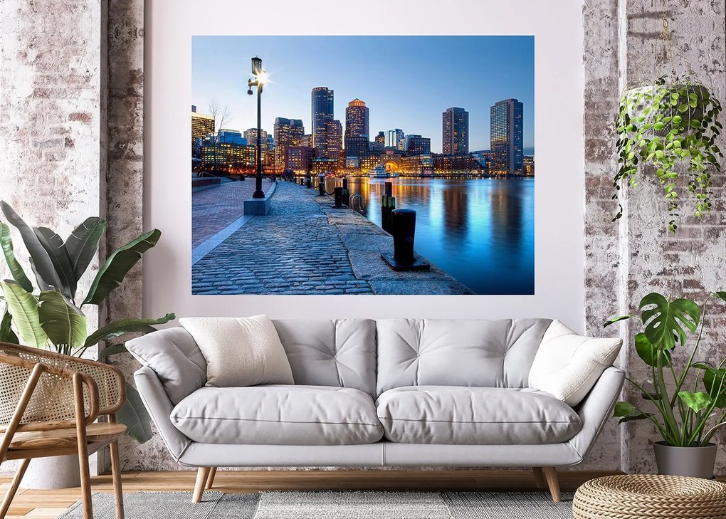 Fototapeta na zed' Bostonské Nábřeží | 180 x 127 cm | DFTSs0830