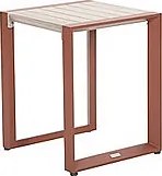 Hliníkový odkládací stolek MADRID (terracotta)