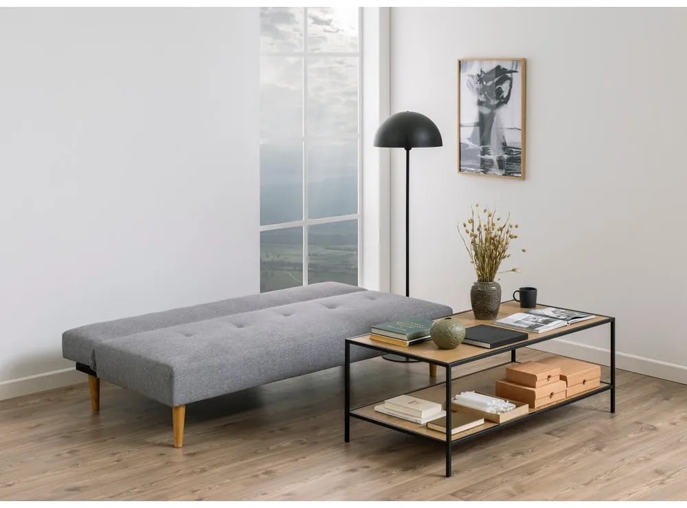 Šedá polohovací/rozkládací pohovka 180 cm Matylda – Bonami Essentials