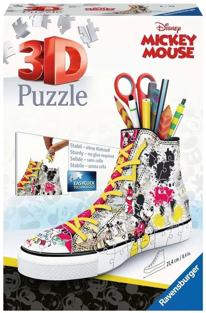 Ravensburger 12055 puzzle 3d kecka disney mickey 108 dílků